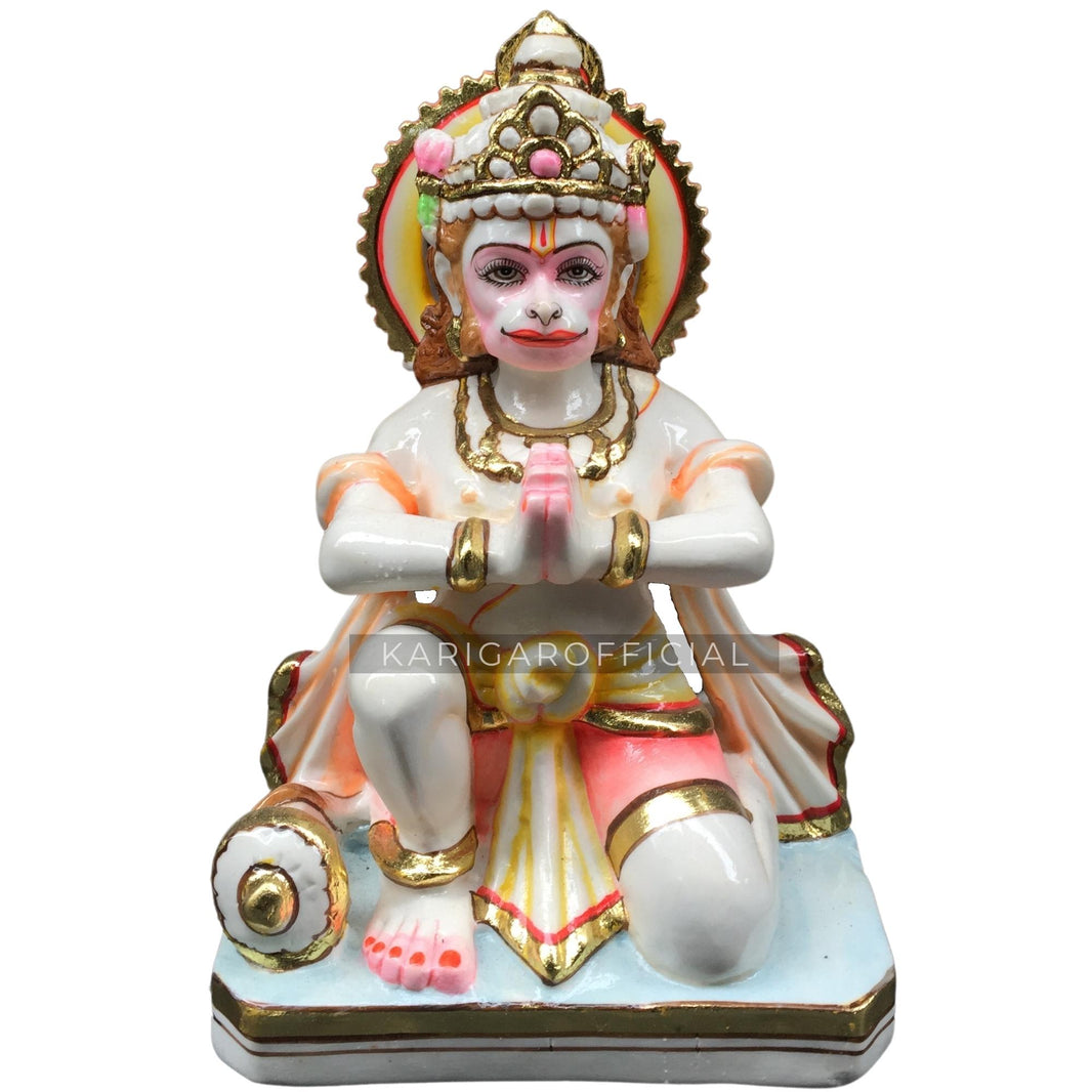 HANUMAN JI MARBLE STATUE | KARIGAROFFICIAL